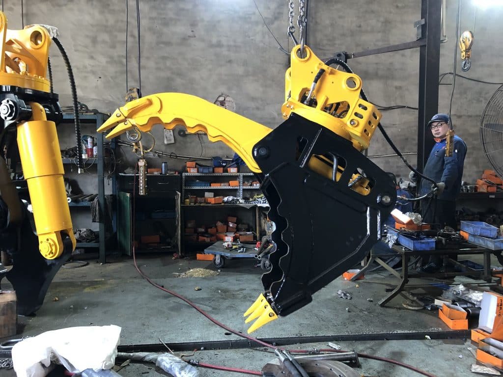 Thumb Bucket for Excavator - Attachments - JIANGTU