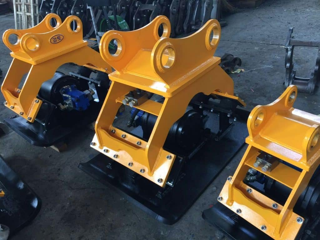 Hydraulic Plate Compactor for Excavator - Attachments - JIANGTU