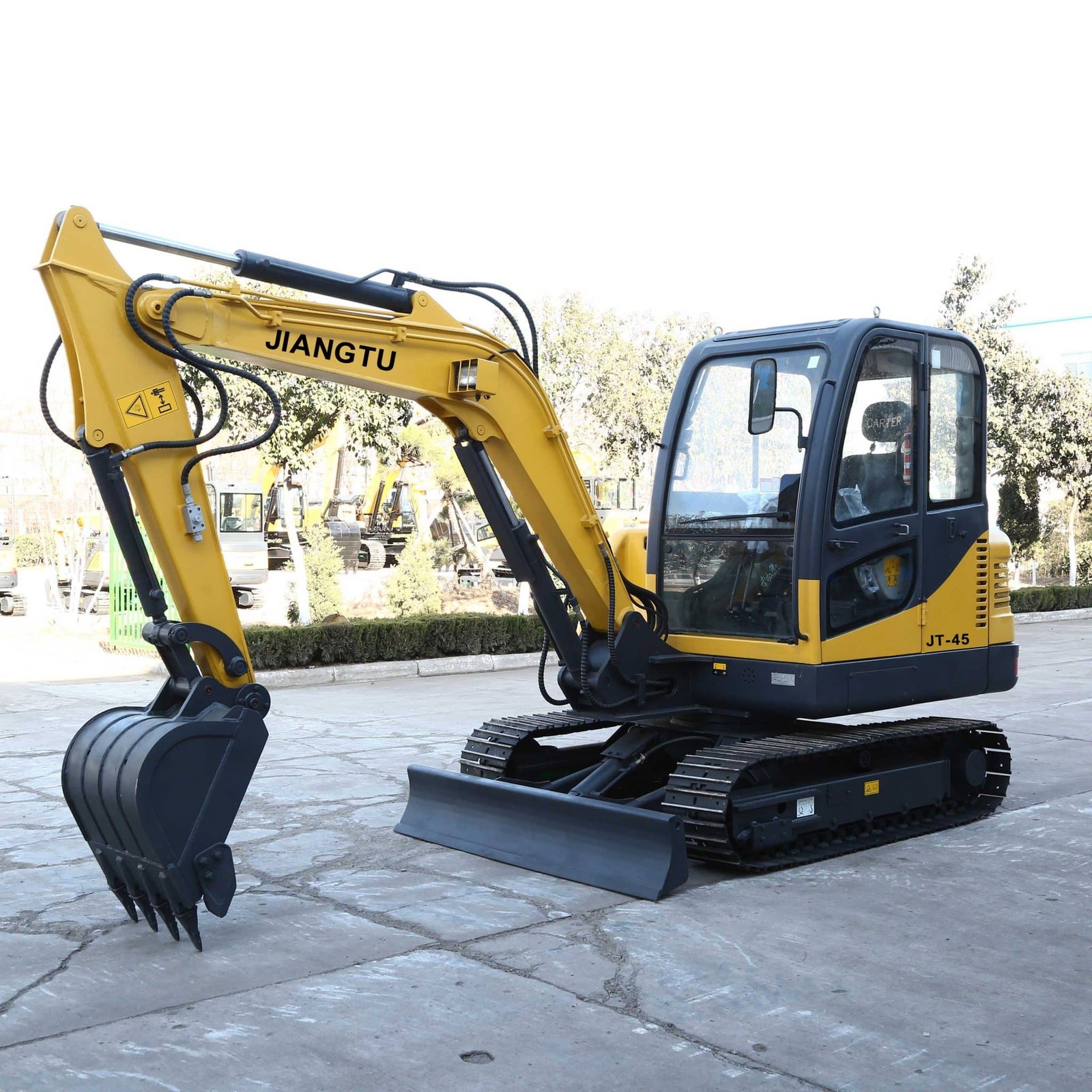 Rotating Excavator Grapple OEM - Attachments - JIANGTU