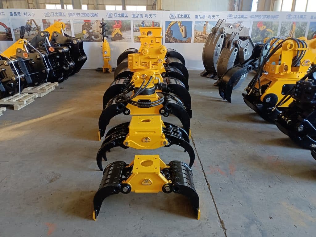 Hydraulic Demolition Grapple for Excavator - Attachments - JIANGTU