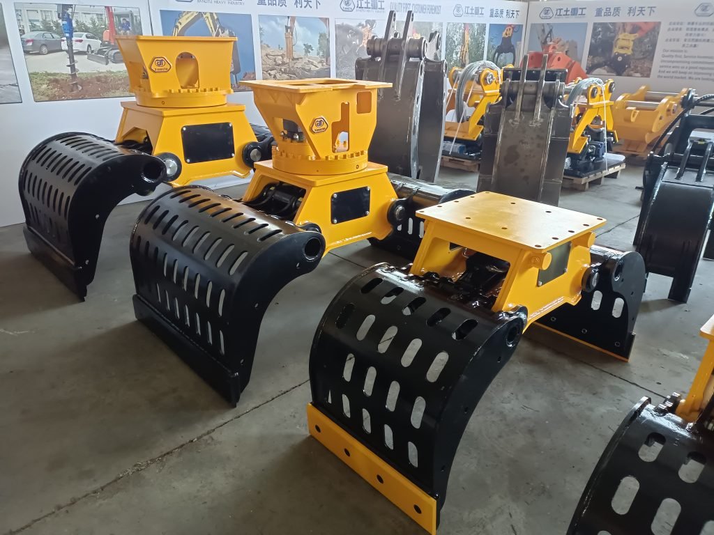 Hydraulic Demolition Grapple for Excavator - Attachments - JIANGTU