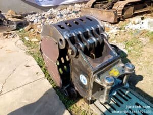 Grapple Dredging Bucket for Excavator - Attachments - JIANGTU