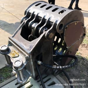 Grapple Dredging Bucket for Excavator - Attachments - JIANGTU